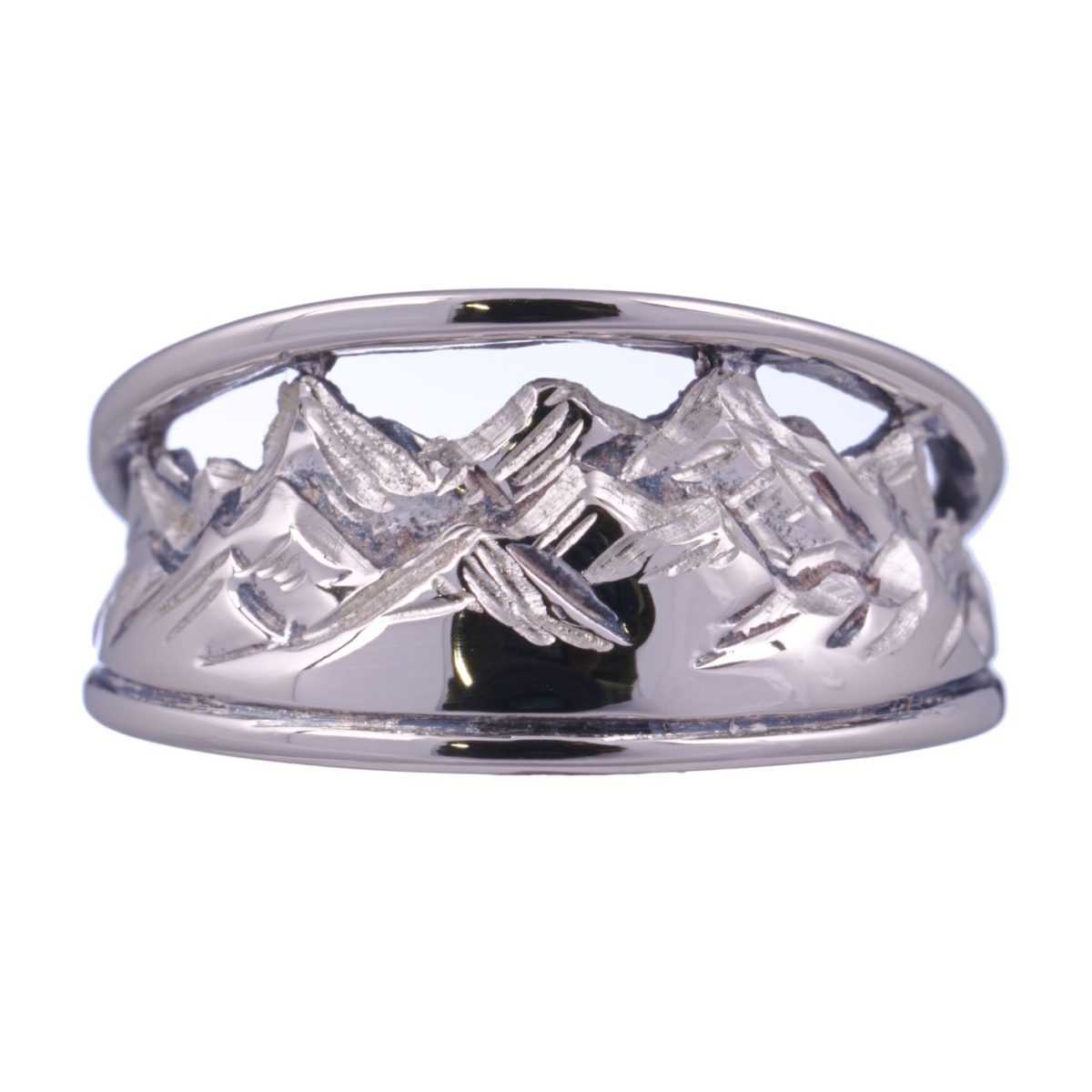 Tapered Mountain Ring - Ouray Silversmiths