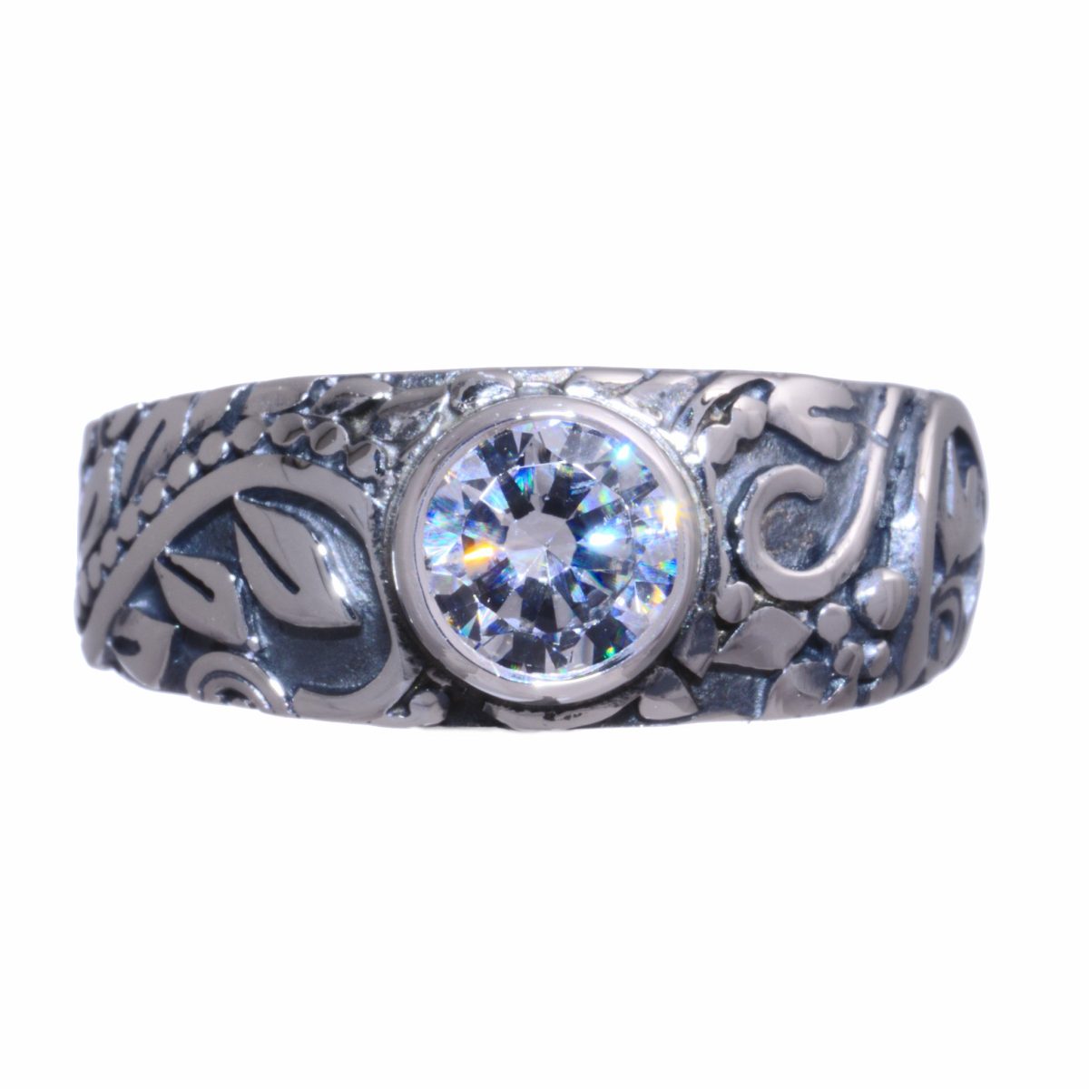 Tapered Victorian Engagement Ring - Ouray Silversmiths